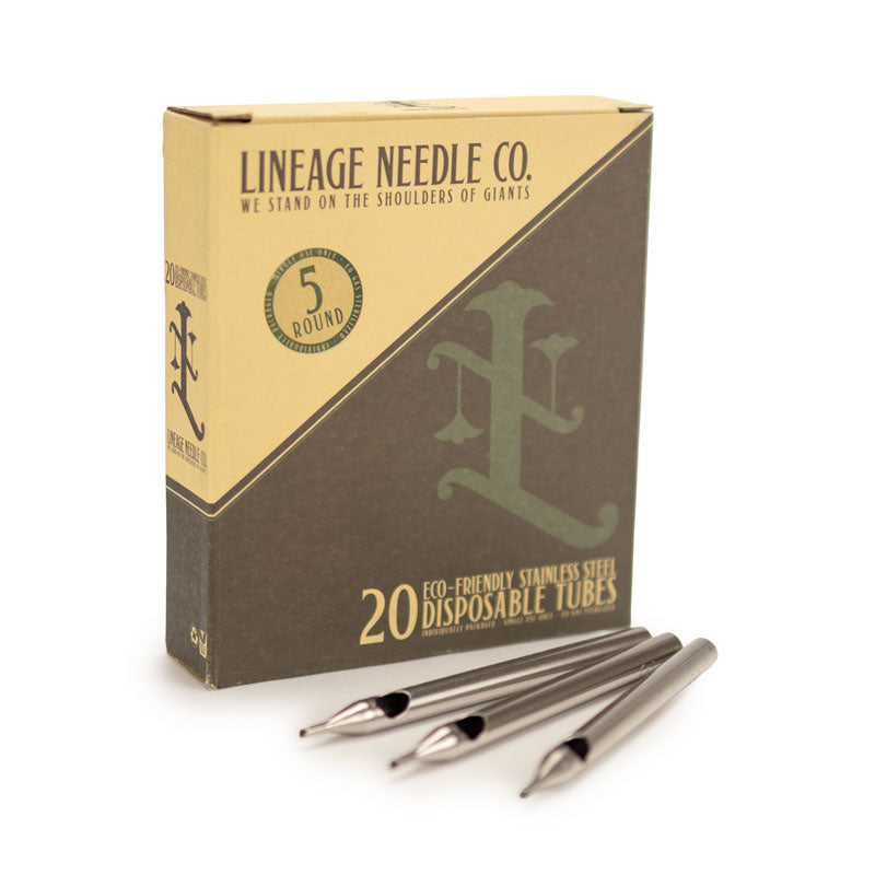 ECO Gripless Stainless Steel Liner Tubes – Lineage Needle Co